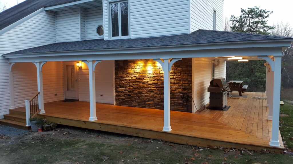 3 Different Front Porch Types Albany NY | Bennett Contracting